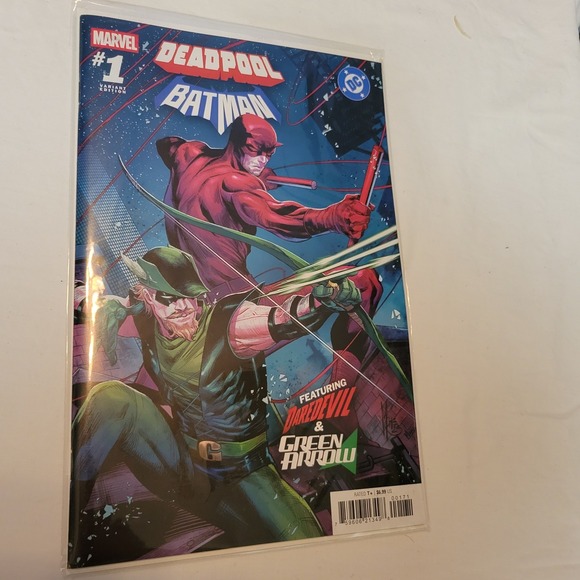Marvel | Art | Deadpool Batman Variant Edition Featuring Daredevil ...
